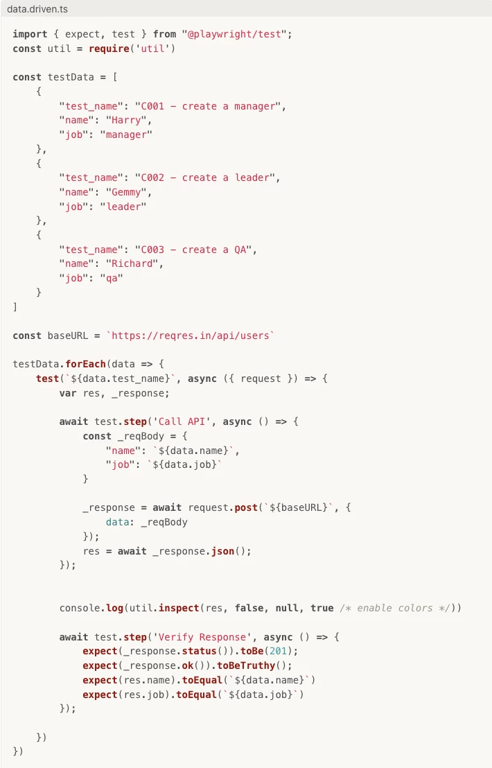 Playwright tips and tricks